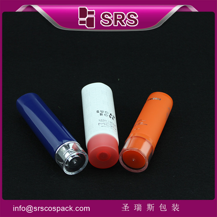 SRST 15ml 30ml 40ml 45ml plastic round shapr tube for cream
